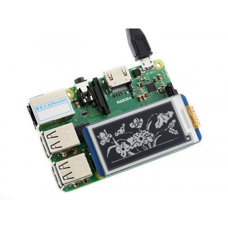 2.13inch E-Ink display HAT for Raspberry Pi - Tech Bazar || টেক বাজার