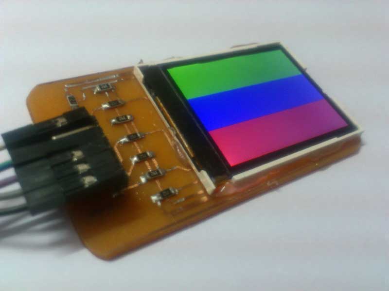 Arduino Compatible Color LCD 1.8inch - Tech Bazar || টেক বাজার