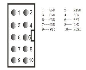 10 Pin ISP Socket - Tech Bazar || টেক বাজার