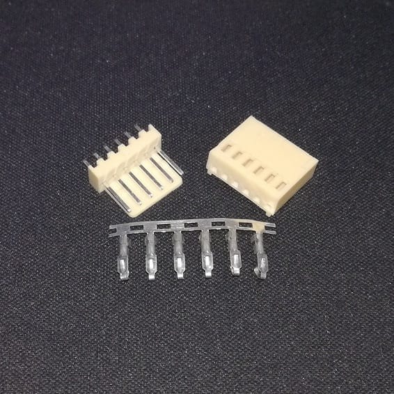 6 Pin Male Female Connector - Tech Bazar || টেক বাজার