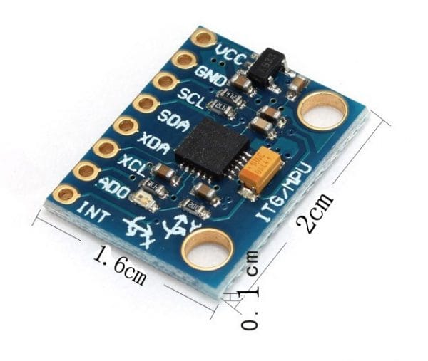 6 DOF Accelerometer Gyroscope GY-521 - Tech Bazar || টেক বাজার