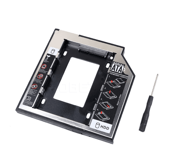9.5mm Universal SATA Caddy - Tech Bazar || টেক বাজার