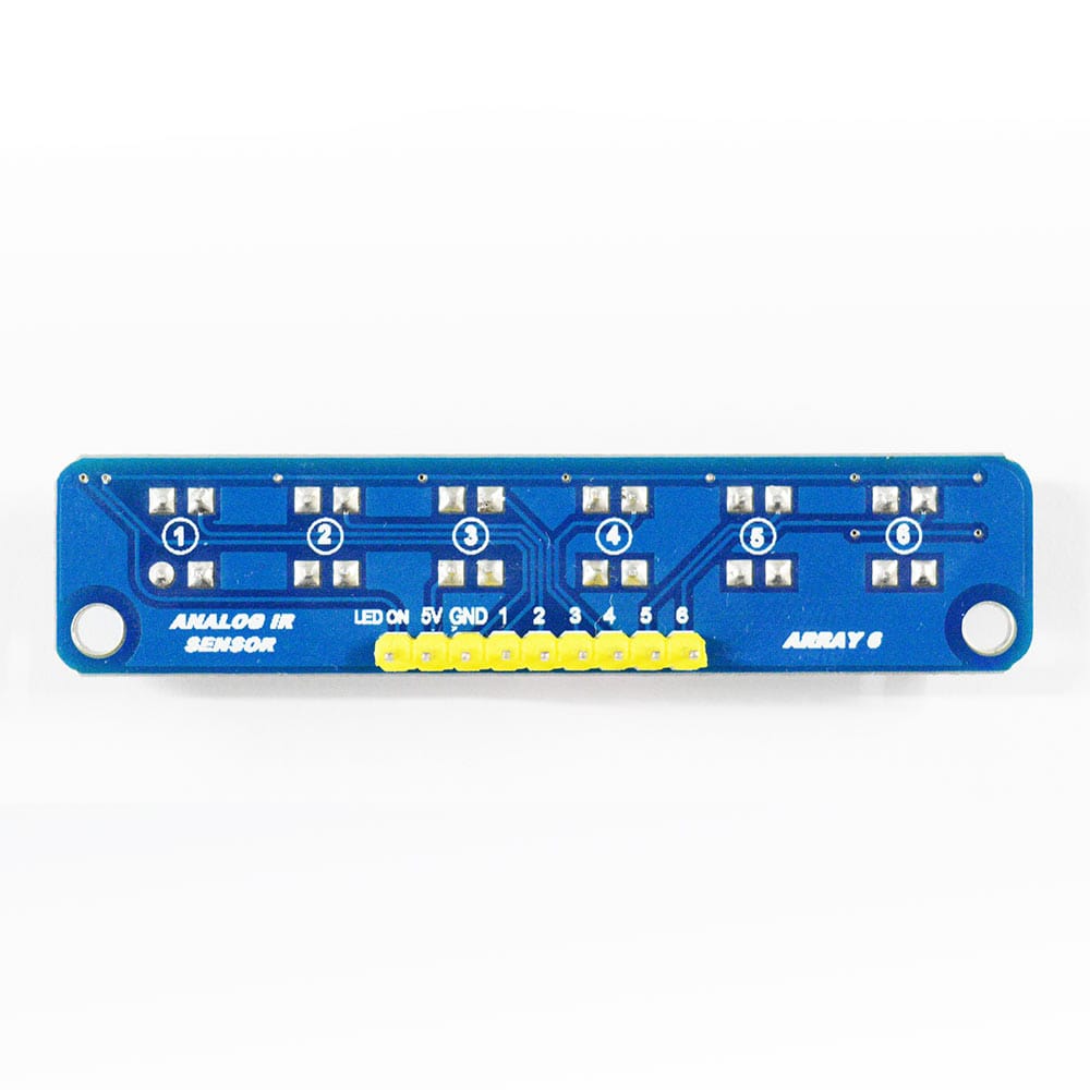 Analog IR Sensor Array 6 - Tech Bazar || টেক বাজার Analog IR Sensor Array 6 - Tech Bazar || টেক বাজার