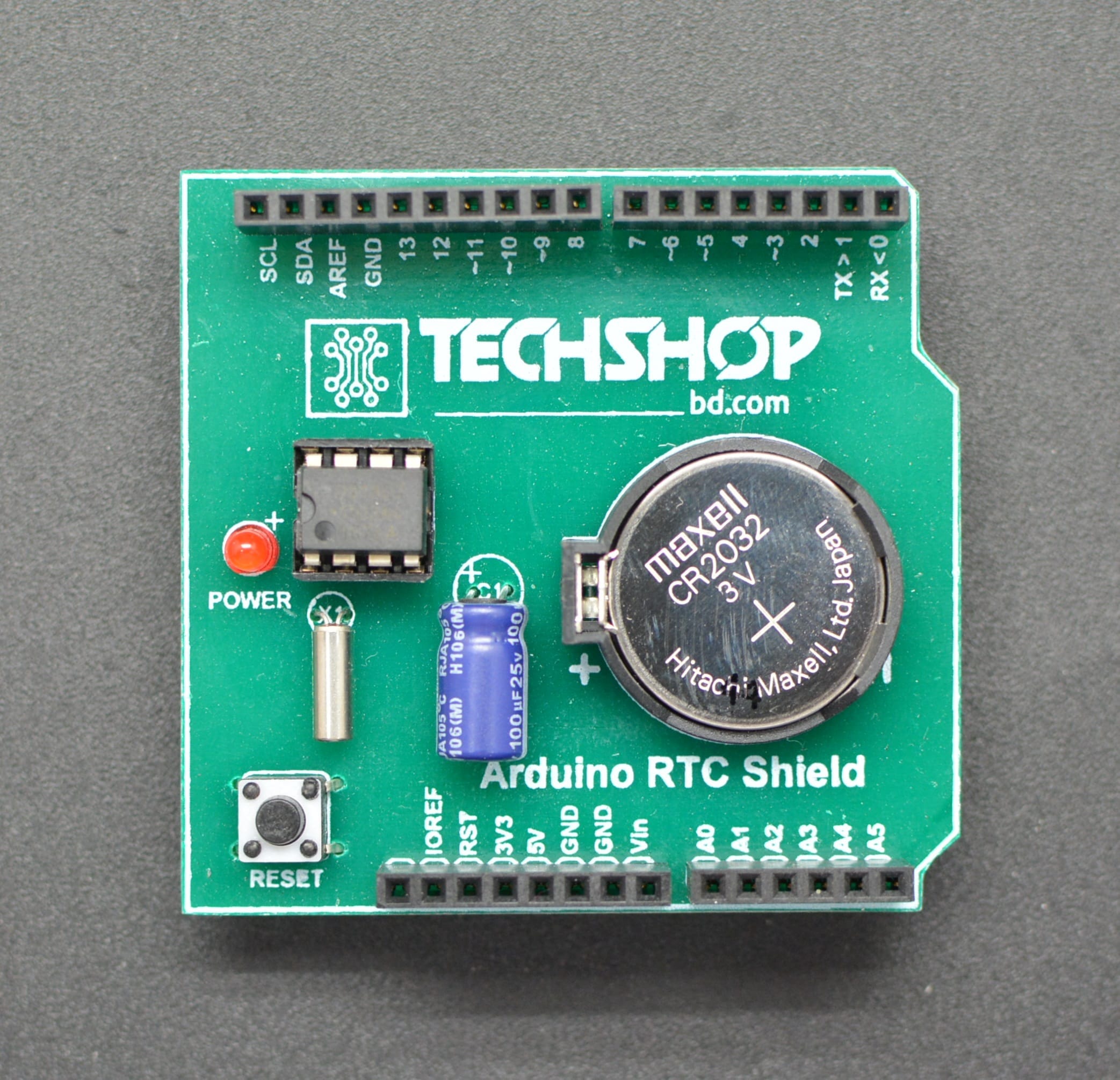 Arduino RTC Shield - Tech Bazar || টেক বাজার