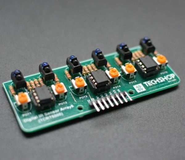 Digital IR Sensor Array6A (TCRT5000) - Tech Bazar || টেক বাজার