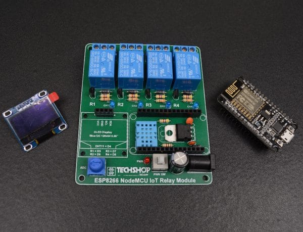 ESP8266 NodeMCU IoT Relay Module - Tech Bazar || টেক বাজার