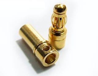 HXT Bullet Male Female Connector (Pair) - Tech Bazar || টেক বাজার