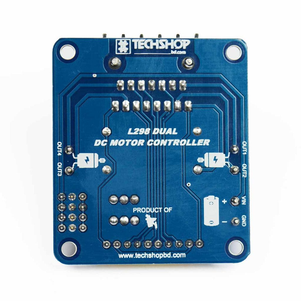 L293D Dual DC Motor Controller-High Quality - Tech Bazar || টেক বাজার