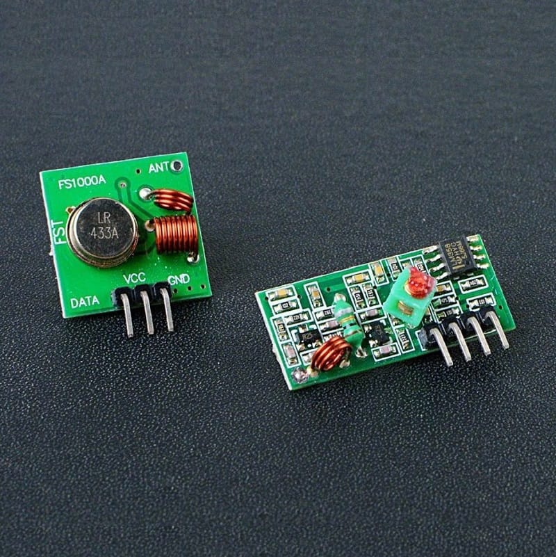 RF Transmitter Receiver Pair 433 MHz - FS1000A - Tech Bazar || টেক বাজার