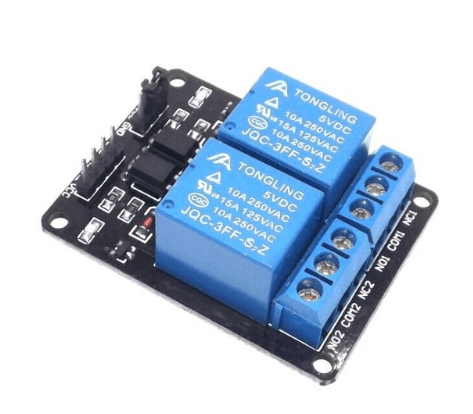 2 Channel 5V Relay Module (China) - Tech Bazar || টেক বাজার