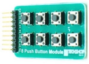 8 Push Button Module - Tech Bazar || টেক বাজার