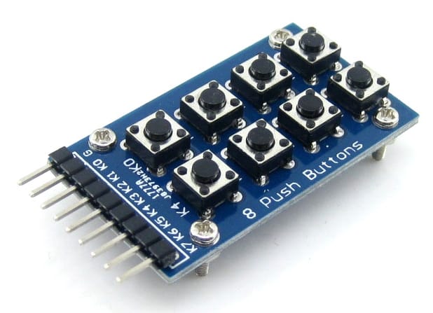 8 Push Buttons - Tech Bazar || টেক বাজার