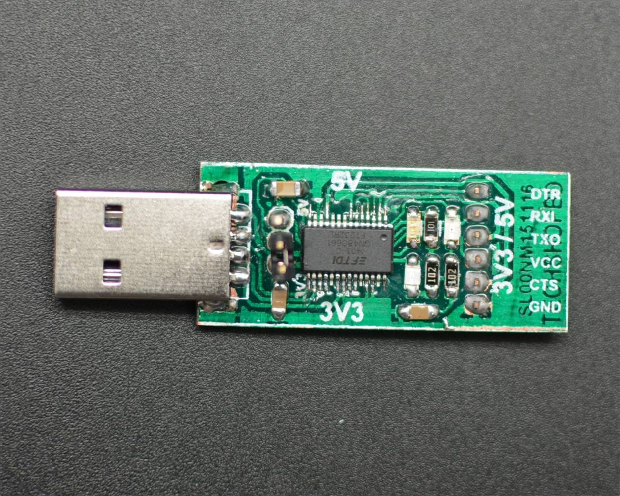 FTDI USB to Serial Converter 3V3-5V - Tech Bazar || টেক বাজার