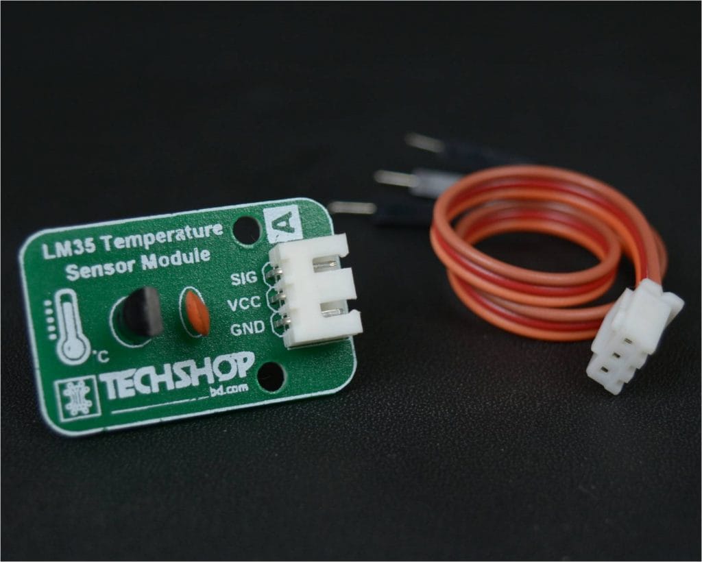 LM35 Temperature Sensor Module - Tech Bazar || টেক বাজার