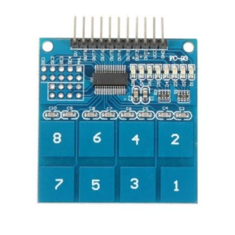 Ttp224 4 Way Capacitive Touch Switch Tech Bazar টেক বাজার