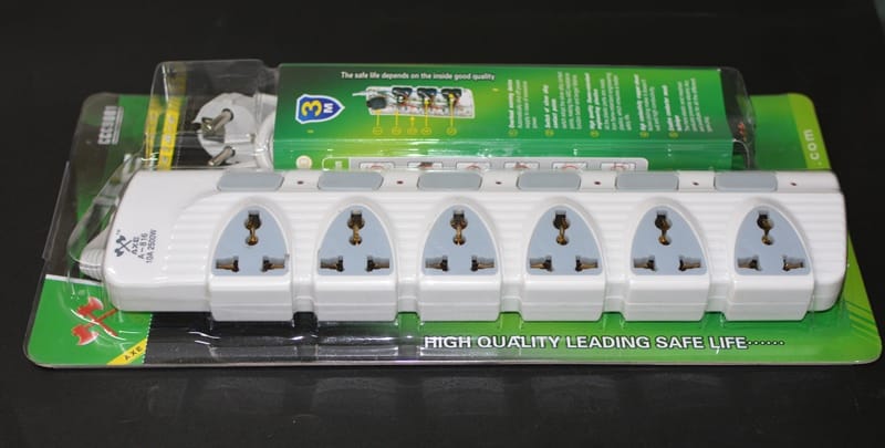 6 Port MultiPlug - Tech Bazar || টেক বাজার