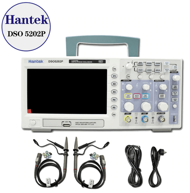 Hantek DSO5202P Digital Oscilloscope 200MHz 2Channels - Tech Bazar ...