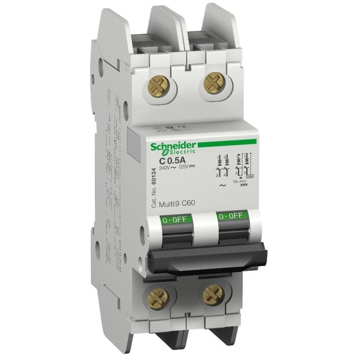 Schneider C60H Miniature Circuit Breaker (MCB) Double Pole, 32A - Tech Bazar || টেক বাজার